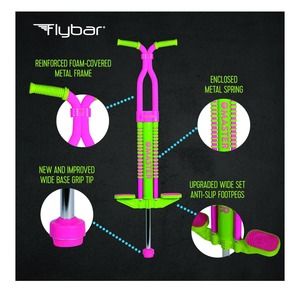 Flybar | Games | Flybar Master Pogo Stick Ages 9 8 To 60 Lbs Easy Grip ...